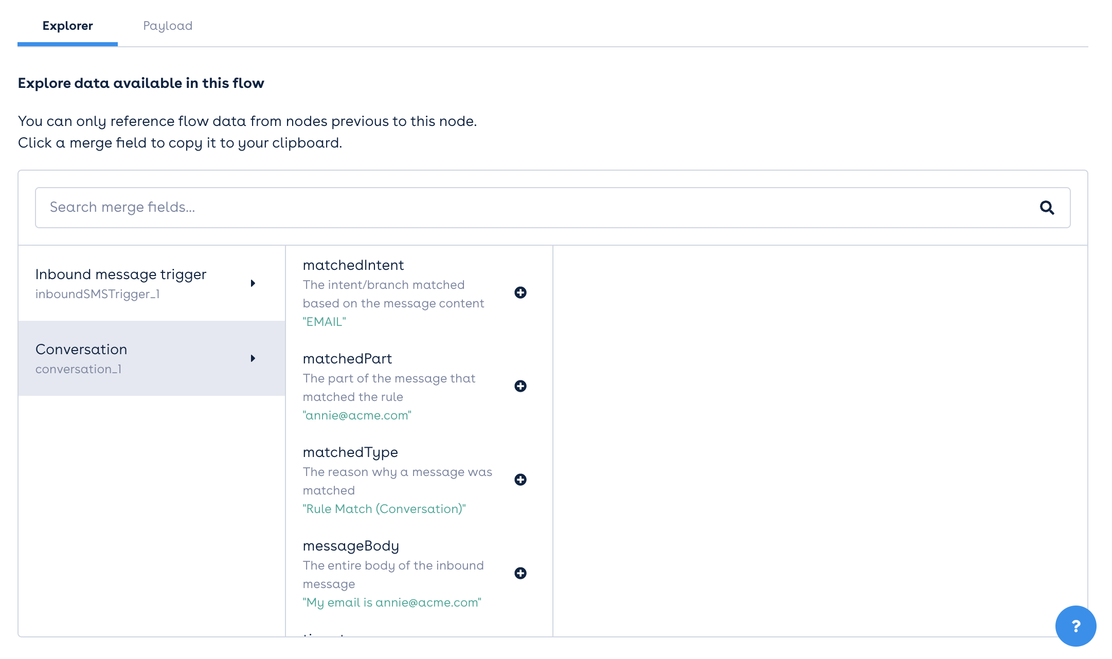 Conversation Node – Pendula for Enterprise